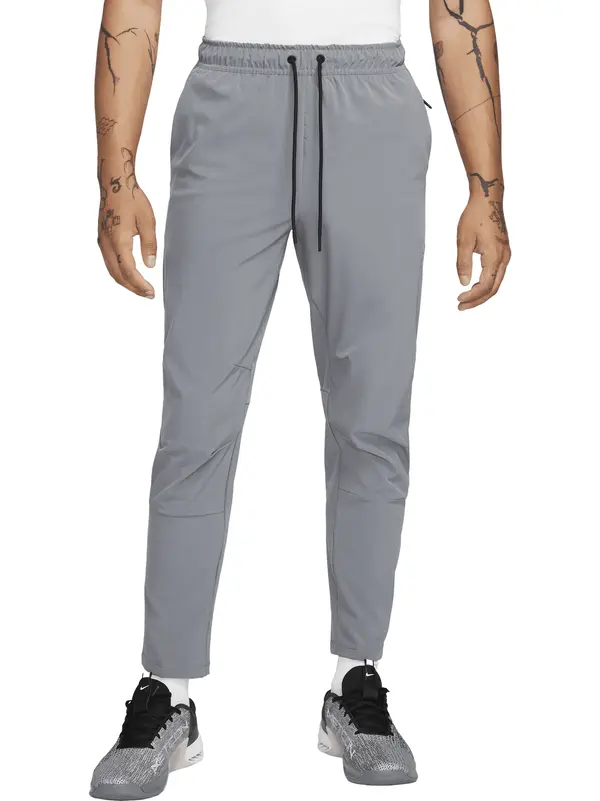 Nike Unlimited Dri-fit Tapered Leg Versatile Pants - Grey