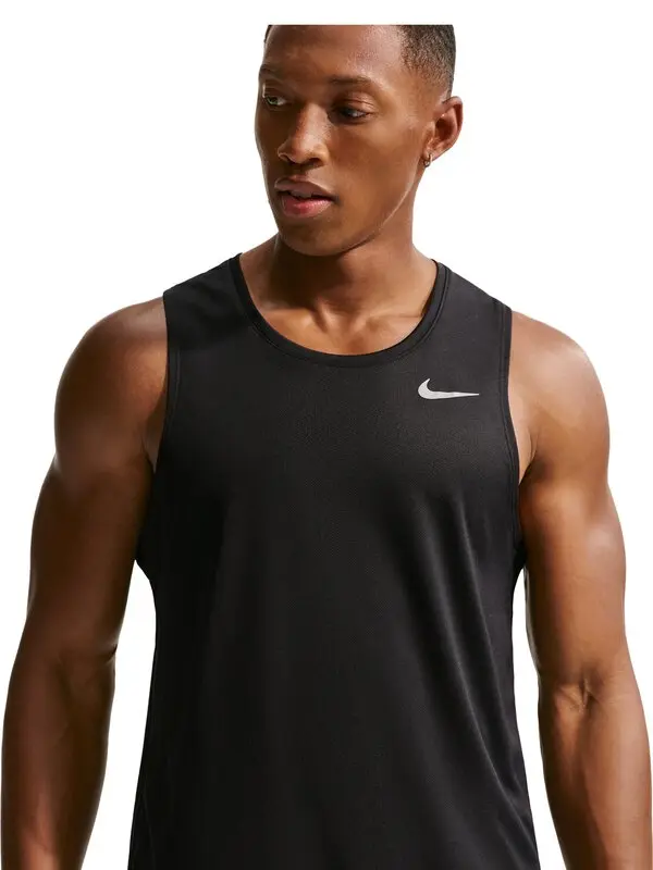 Nike Miler Dri-fit Running Tank Top - Black