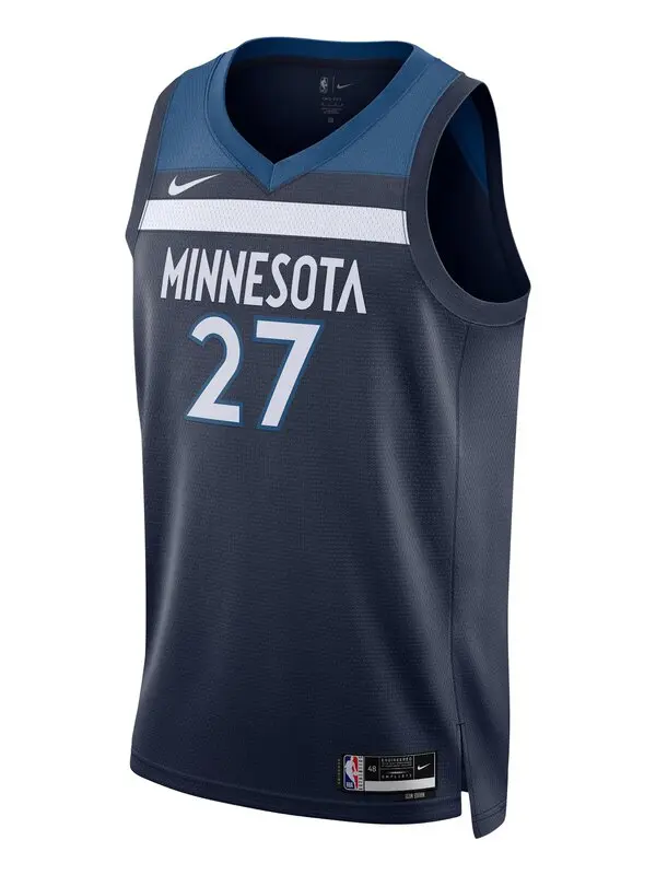 Nike Minnesota Timberwolves Icon Edition Dri-fit Nba Swingman Jersey - Blue