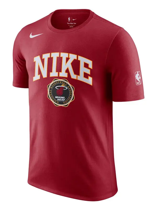 Nike Miami Heat Essential Nba T-shirt - Red