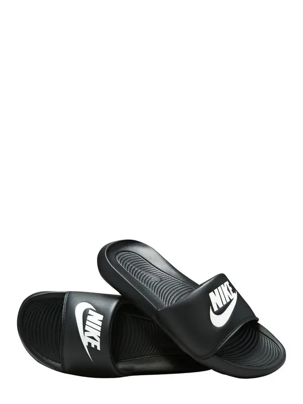Nike Victori One Slides - Black