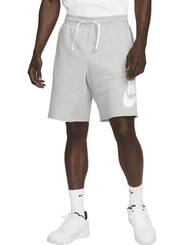 Nike Club Alumni French Terry Shorts - Grey