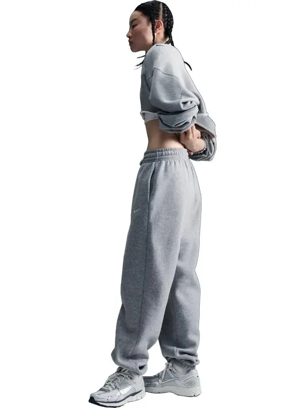 Nike Sportswear Phoenix Fleece High-waisted Oversized Sweatpants - Grey