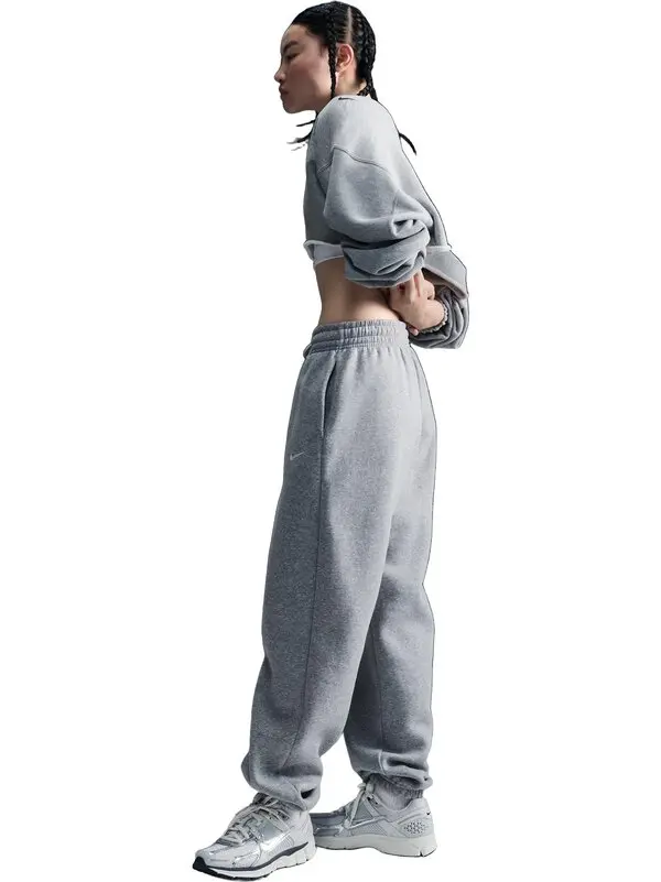 Nike Sportswear Phoenix Fleece High-waisted Oversized Sweatpants - Grey