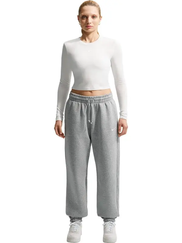Nike Sportswear Phoenix Fleece High-waisted Oversized Sweatpants - Grey