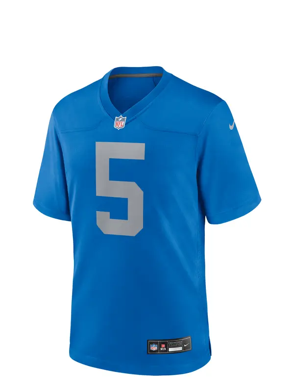 Nike Detroit Lions David Montgomery Nfl Game Football Jersey - Blue