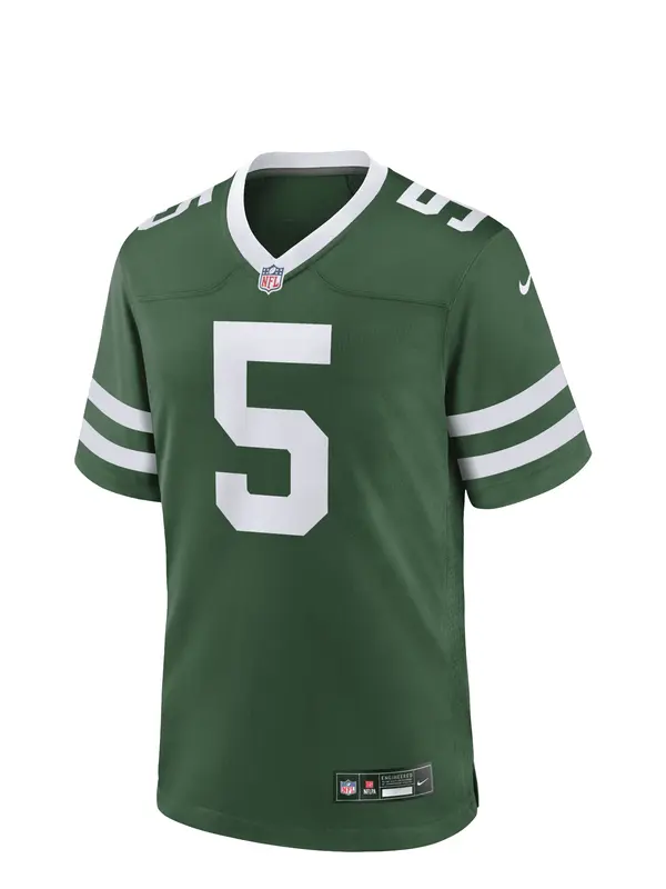 Nike Garrett Wilson New York Jets Nfl Game Football Jersey - Green