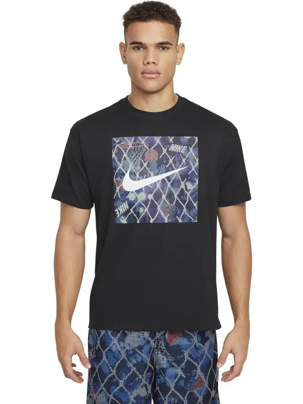 Nike Max90 Basketball T-shirt - Black
