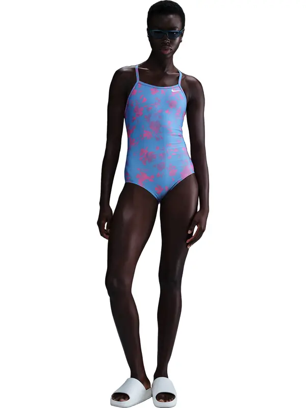 Nike Swim Hydrastrong Racerback One-piece - Blue