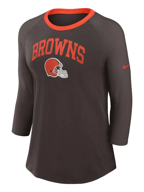 Nike Nfl 3/4-sleeve T-shirt - Brown