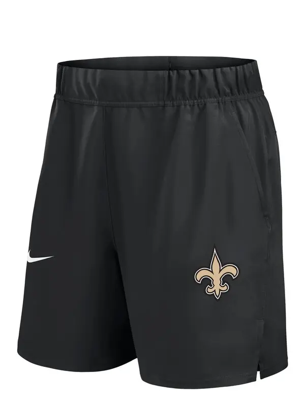 Nike New Orleans Saints Blitz Victory Dri-fit Nfl Shorts - Black