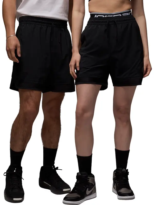JORDAN Sport Dri-fit Woven Diamond Shorts - Black
