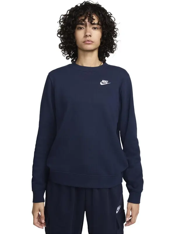 Nike Sportswear Club Fleece Crew-neck Sweatshirt - Blue