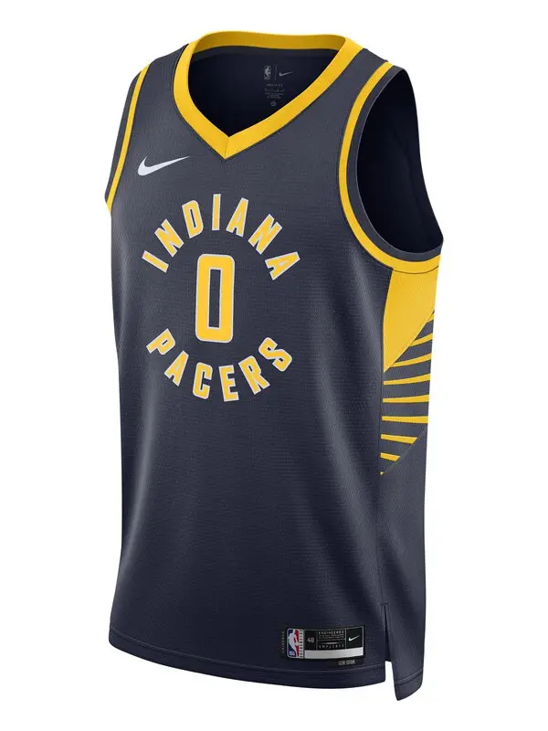 Nike Indiana Pacers Icon Edition Dri-fit Nba Swingman Jersey - Blue