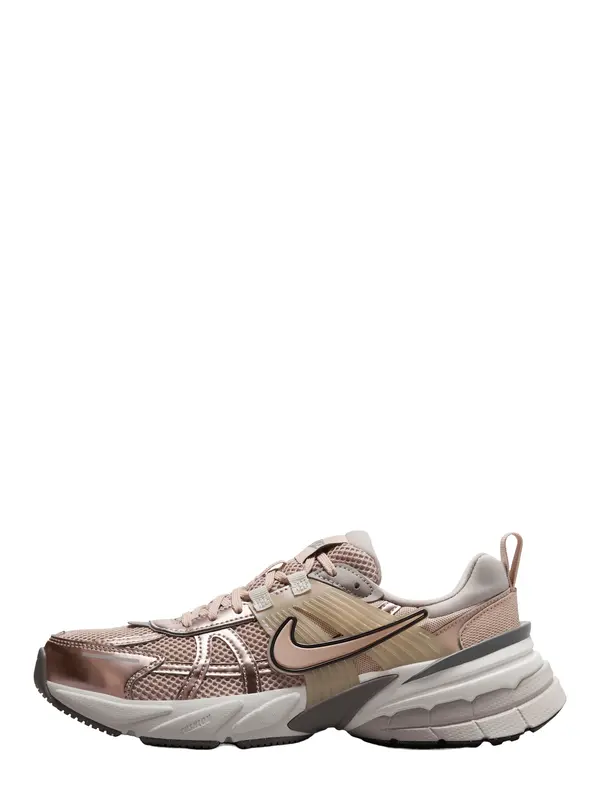 Nike V2k Run Sneakers With Reflective Accents - Brown