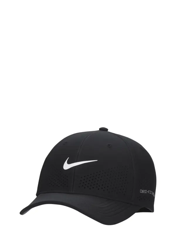Nike Dri-fit Adv Rise Structured Swooshflex Cap - Black