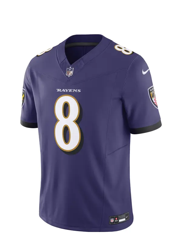 Nike Lamar Jackson Baltimore Ravens Dri-fit Nfl Limited Football Jersey - Purple