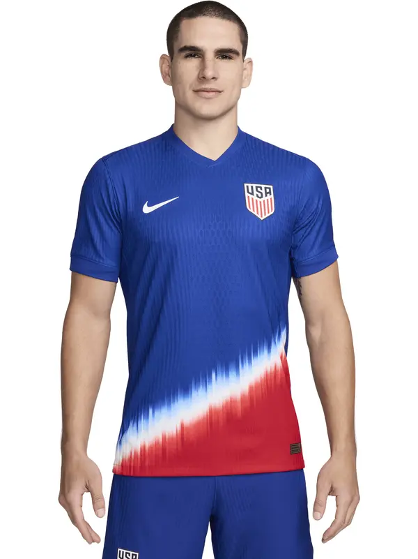 Nike Usmnt 2024 Match Away Dri-fit Adv Authentic Jersey - Blue