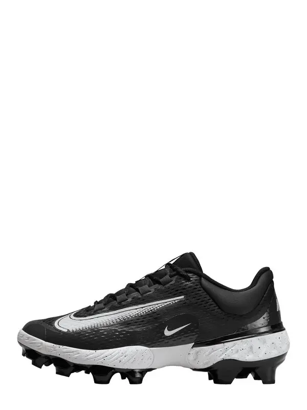 Nike Alpha Huarache Elite 4 Low Mcs Baseball Cleats - Black