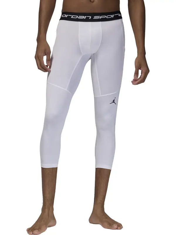 JORDAN Sport Dri-fit 3/4-length Tights - White