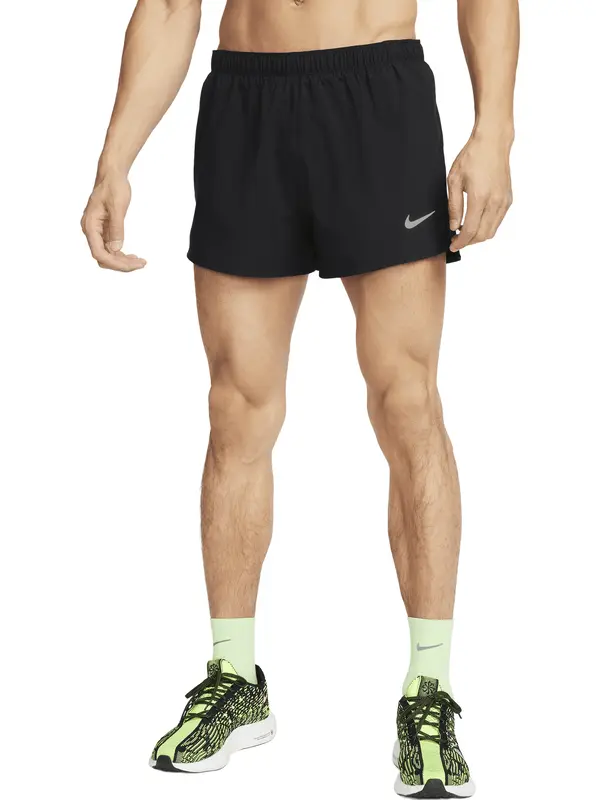Nike Fast Dri-fit 3" Brief-lined Running Shorts - Black