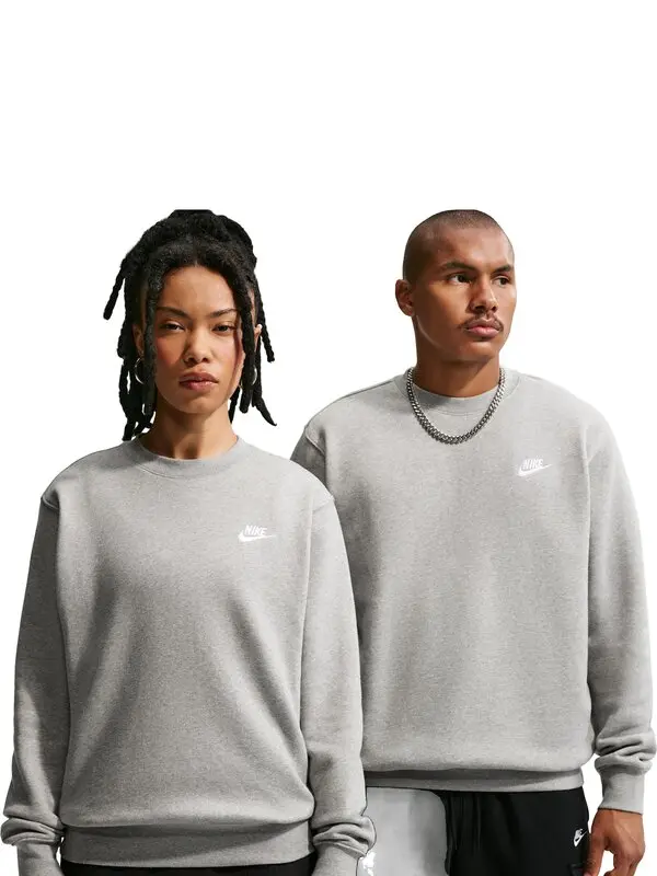 Nike Sportswear Club Fleece Crew - Grey