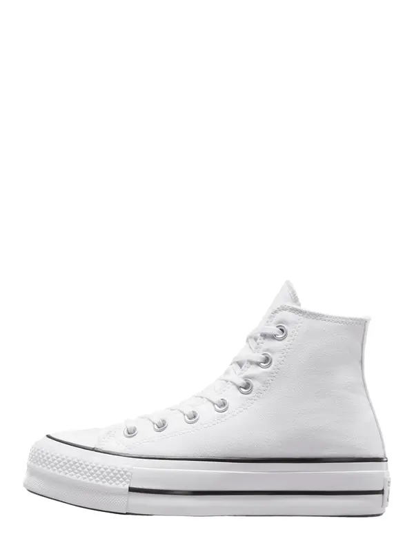 CONVERSE Chuck Taylor All Star Lift Platform Canvas Sneakers - White