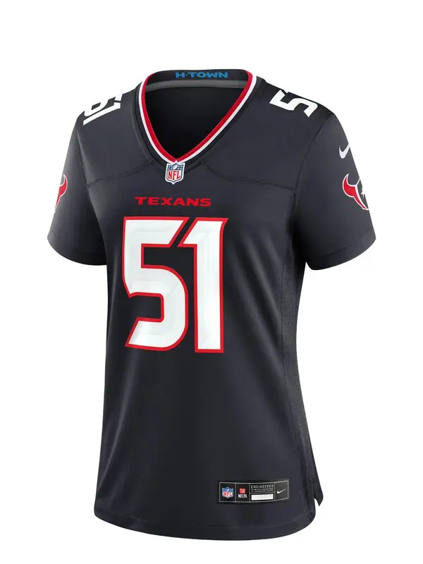 Nike Will Anderson Jr. Houston Texans Nfl Game Football Jersey - Blue