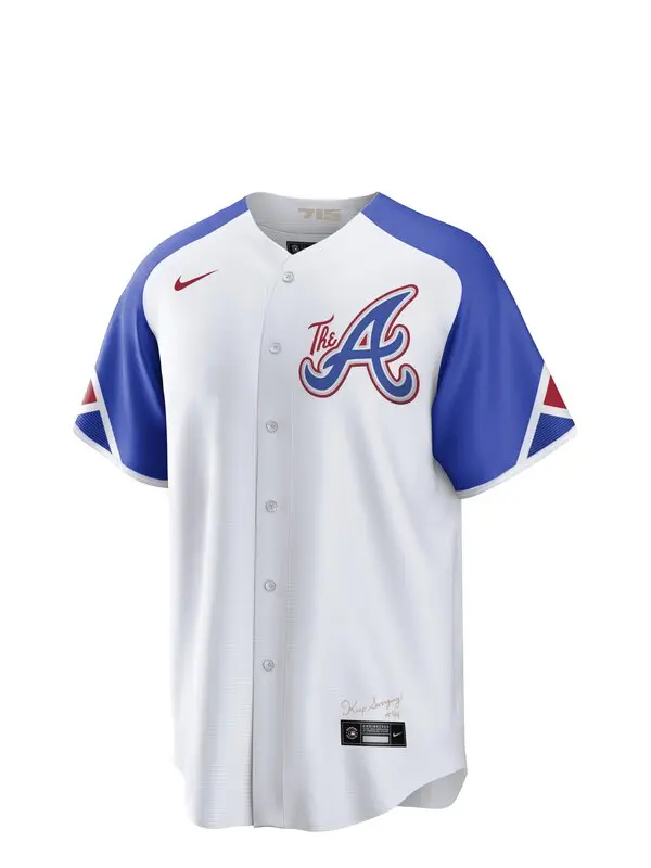 Nike Mlb Atlanta Braves City Connect Replica Baseball Jersey - White