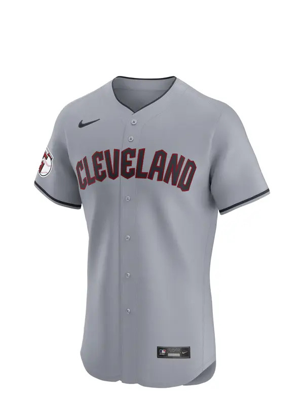 Nike Cleveland Guardians Mlb Elite Jersey - Grey