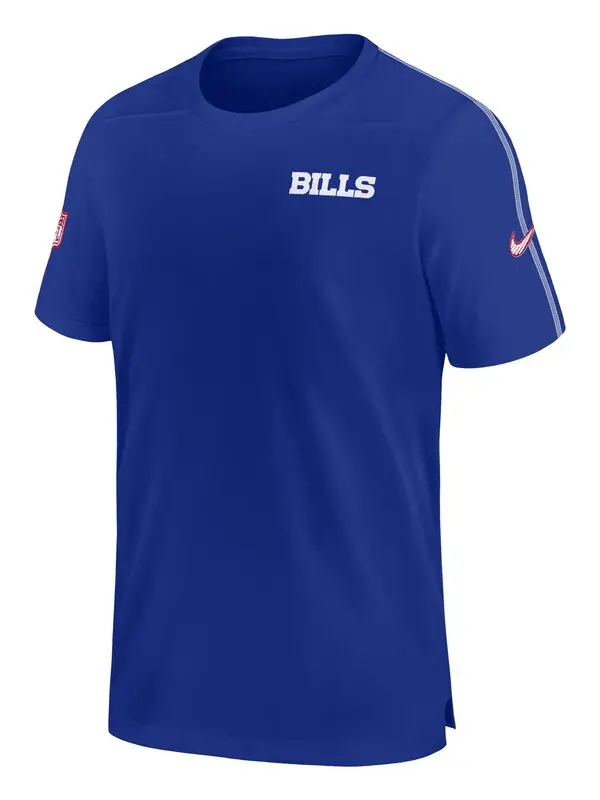 Nike Buffalo Bills Sideline Coach Dri-fit Nfl Top - Blue