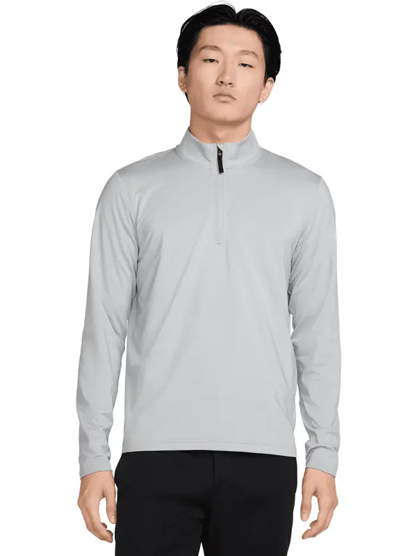 Nike Victory Dri-fit 1/2-zip Golf Top - Grey