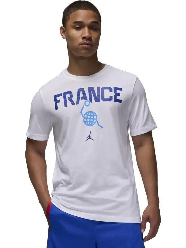 Nike France Basketball T-shirt - White