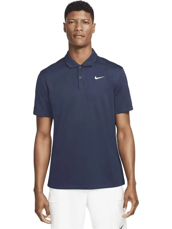 Nike Court Dri-fit Tennis Polo - Blue