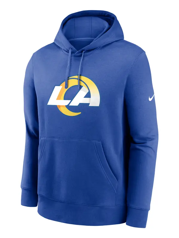 Nike Los Angeles Rams Nfl Pullover Hoodie - Blue