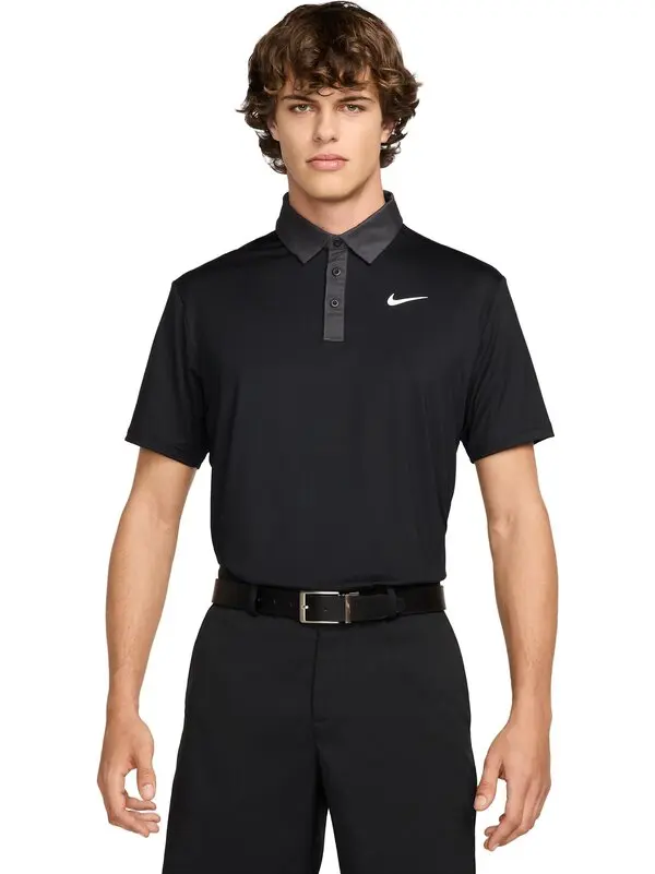 Nike Tour Dri-fit Golf Polo - Black