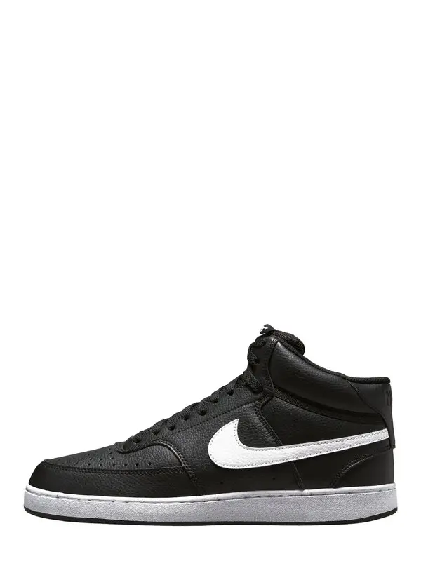 Nike Court Vision Mid Next Nature Sneakers - Black