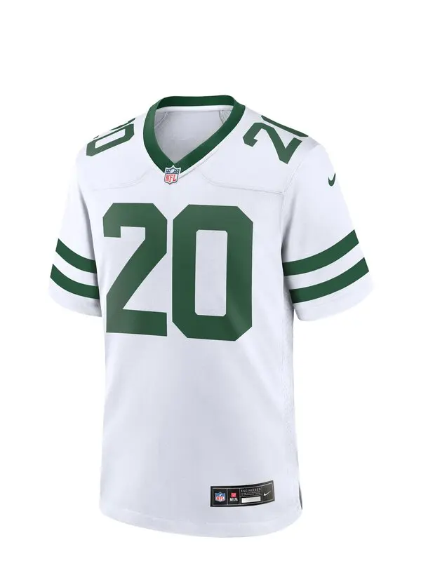 Nike Breece Hall New York Jets Nfl Game Football Jersey - White