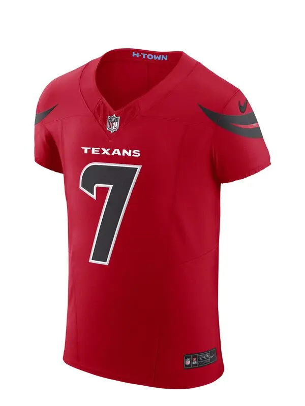 Nike C.j. Stroud Houston Texans Dri-fit Nfl Elite Football Jersey - Red