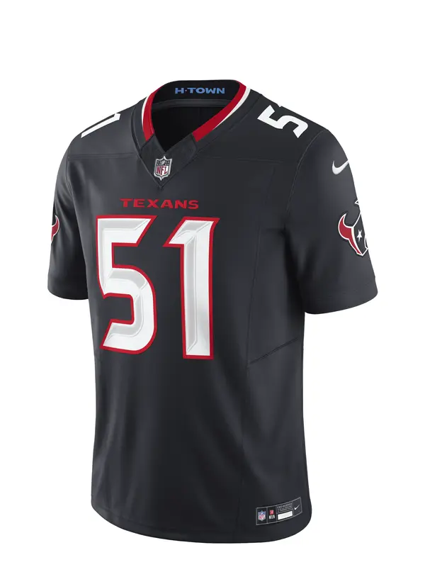 Nike Will Anderson Jr. Houston Texans Dri-fit Nfl Limited Football Jersey - Blue
