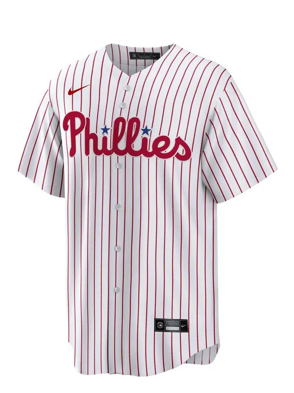 Nike Mlb Philadelphia Phillies Replica Baseball Jersey - White