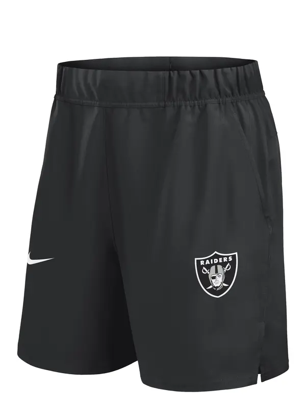 Nike Las Vegas Raiders Blitz Victory Dri-fit Nfl Shorts - Black
