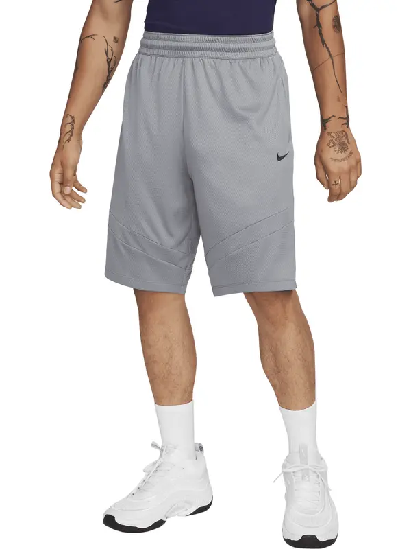 Nike Icon Dri-fit 11" Basketball Shorts - Grey