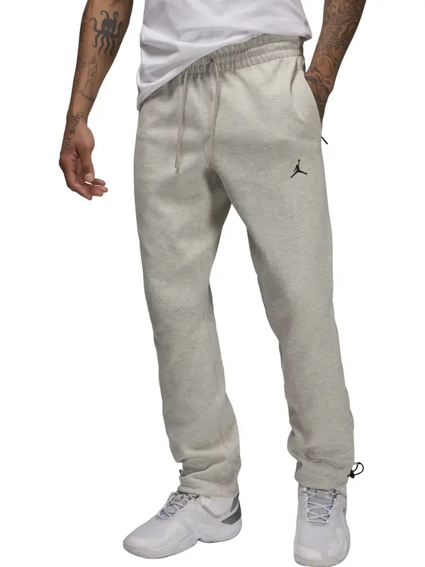 JORDAN Sport Hoop Fleece Dri-fit Pants - Grey
