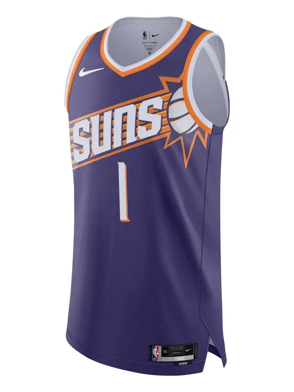 Nike Devin Booker Phoenix Suns 2023/24 Icon Edition Authentic Nba Jersey - Purple