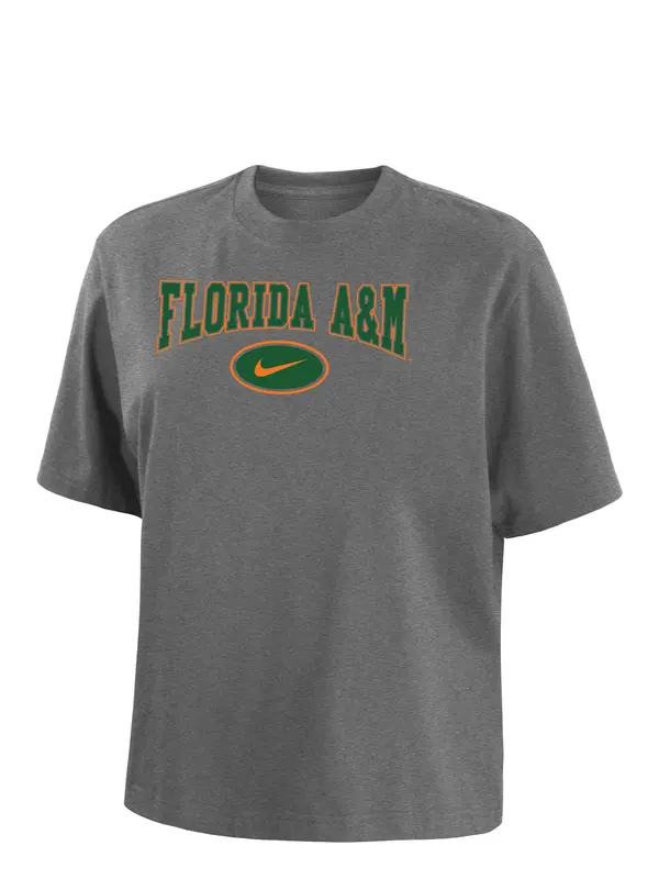 Nike Famu College Boxy T-shirt - Grey