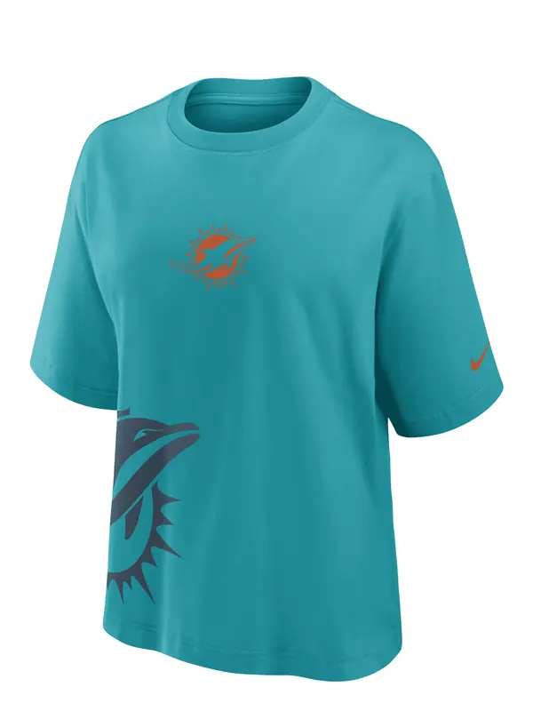 Nike Miami Dolphins Boxy Nfl T-shirt - Green