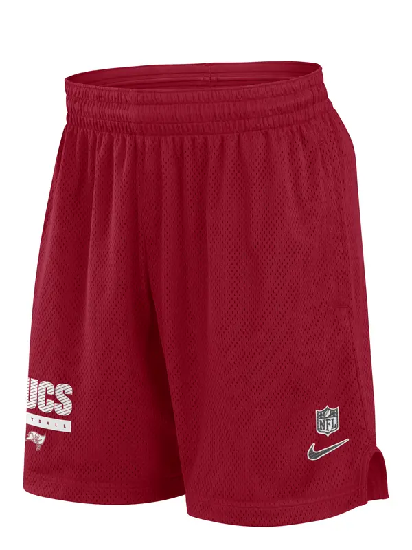 Nike Tampa Bay Buccaneers Sideline Dri-fit Nfl Shorts - Red
