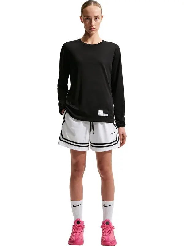 Nike Crossover Dri-fit 5" Basketball Shorts - White