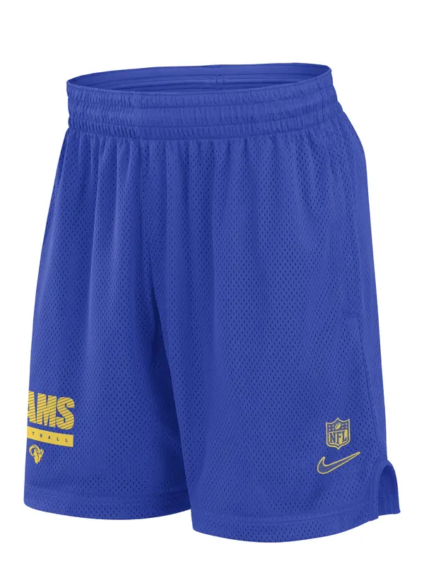 Nike Los Angeles Rams Sideline Nfl Shorts - Blue